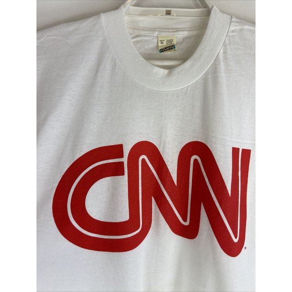Screen Stars | Shirts | Vintage Cnn Cable News Network Screen Stars ...